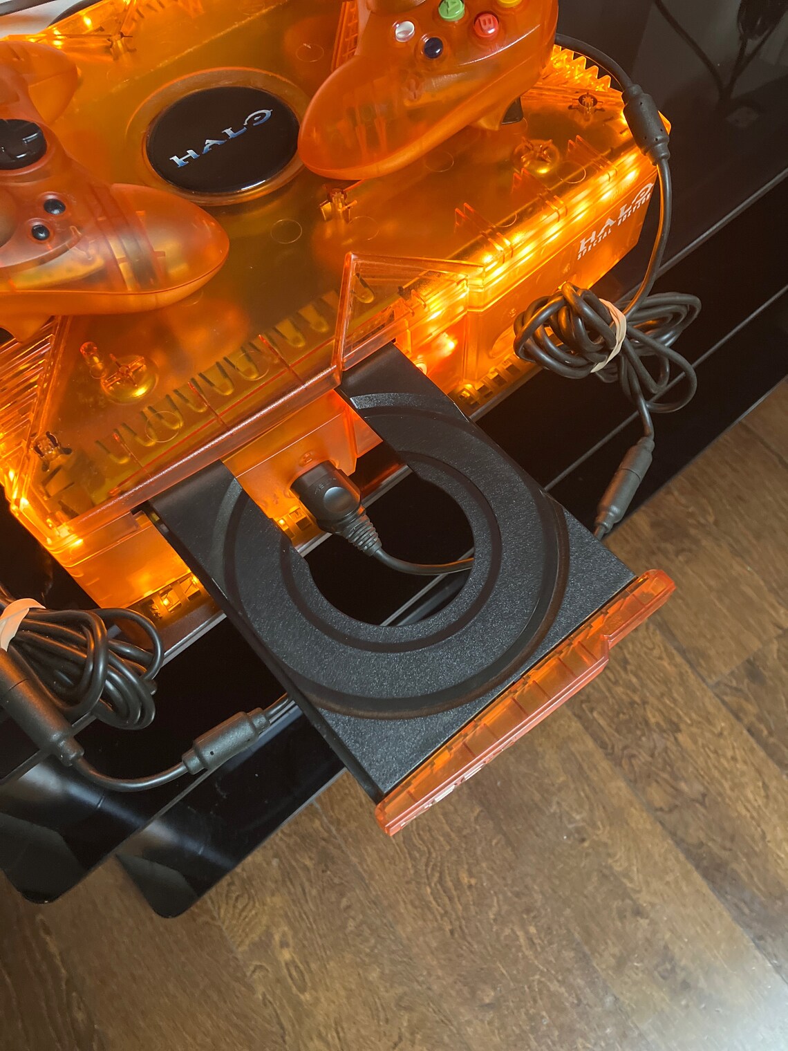 Microsoft Original Xbox Orange Halo Edition Console - Etsy