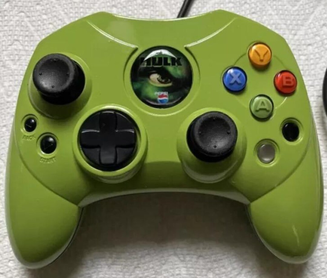 Microsoft Original Custom Pepsi Hulk Xbox S Type Controller - Etsy