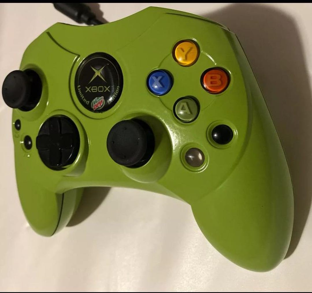 Microsoft Original Xbox Custom Mountain Dew S-controller - Etsy