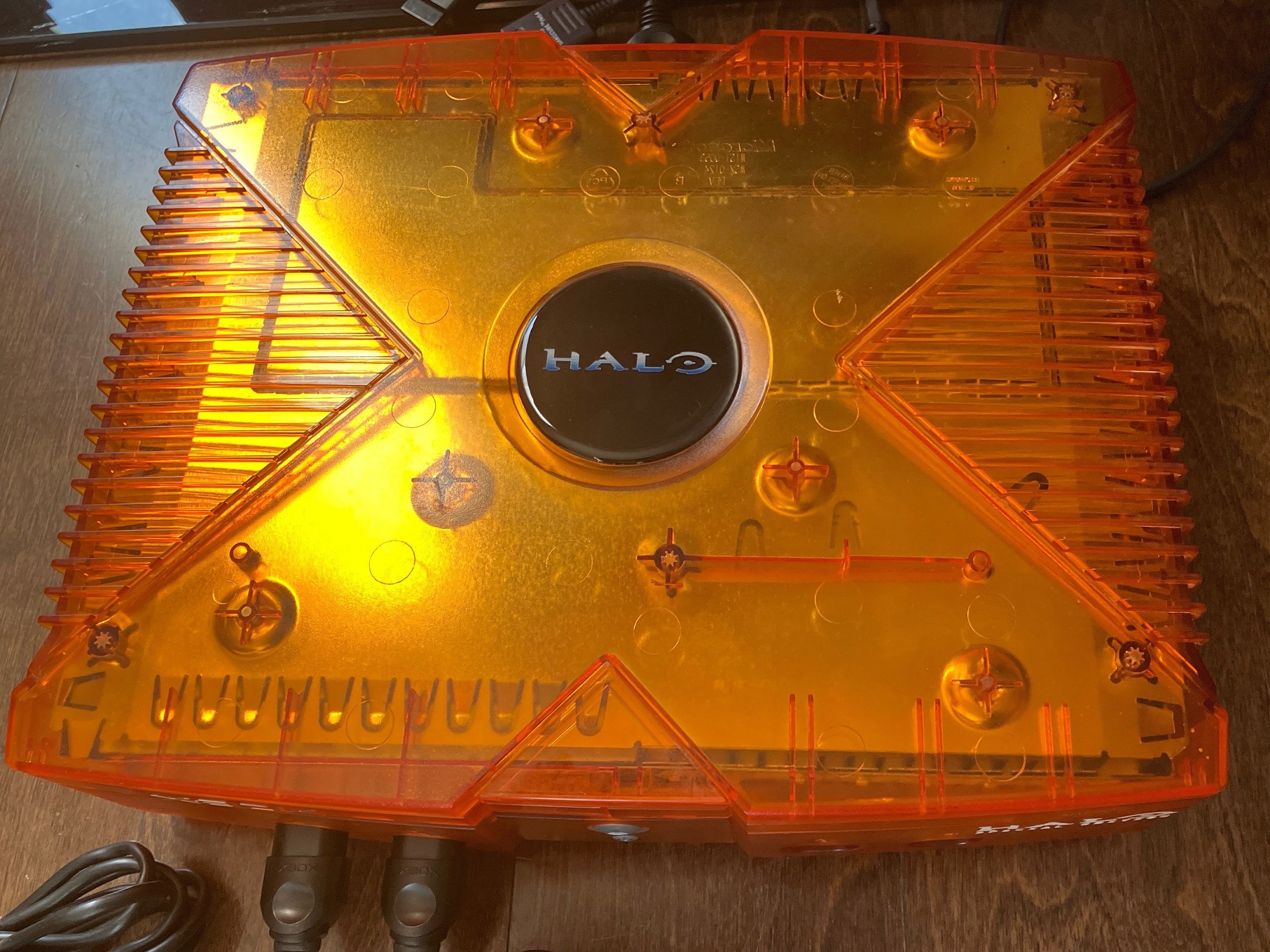 Microsoft Original Xbox Orange Halo Edition Console - Etsy