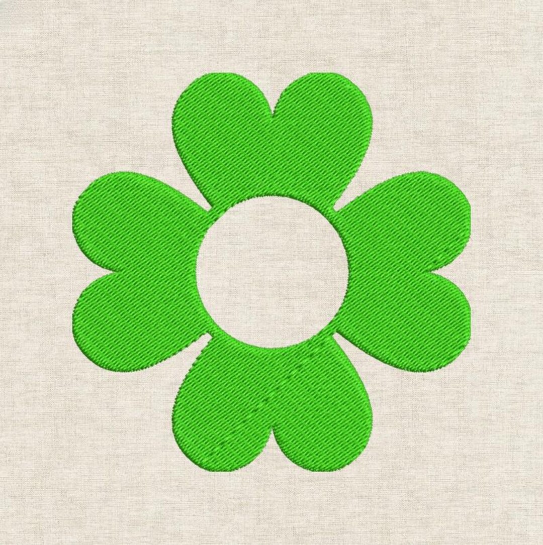 Shamrock Monogram Embroidery Design, Clover Frame Motif, Lucky Green ...