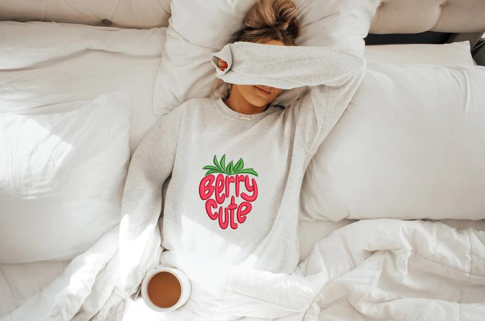 Strawberry Word Art Embroidery Design, Berry Cute Pun, Satin Stitch ...