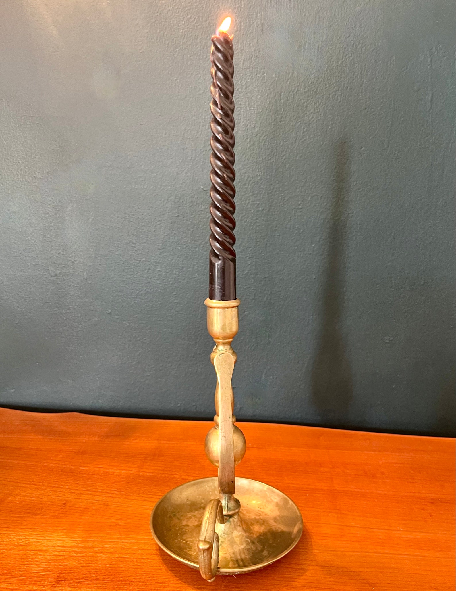 Heavy BRASS PENDULUM CANDLESTICK (anti-roll for Ships), Marine Object ...