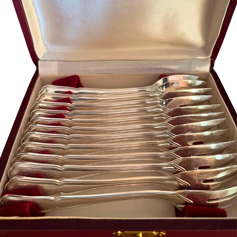 French Silverplate Fork - Etsy UK