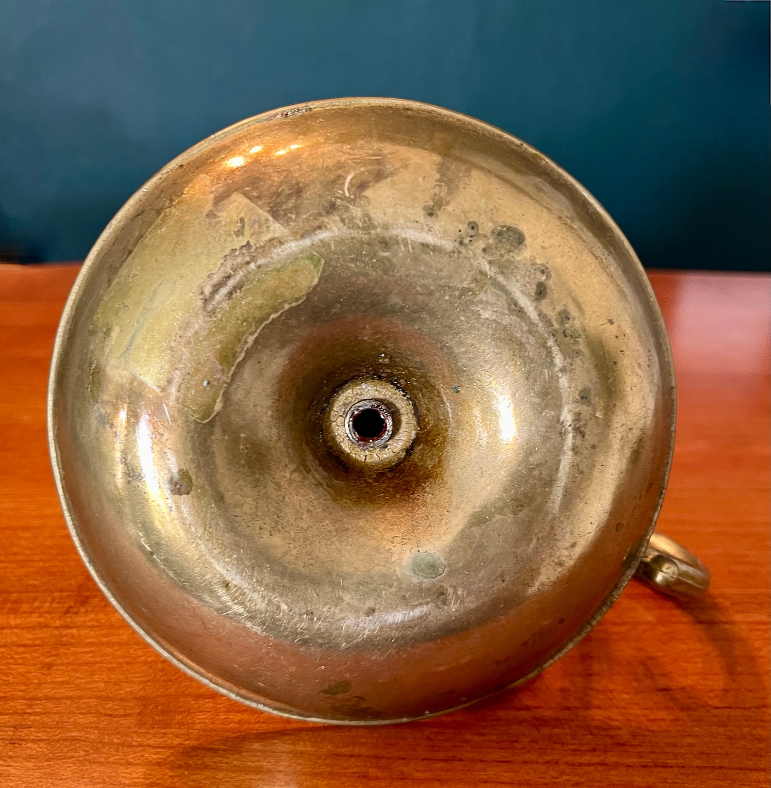 Heavy BRASS PENDULUM CANDLESTICK (anti-roll for Ships), Marine Object ...