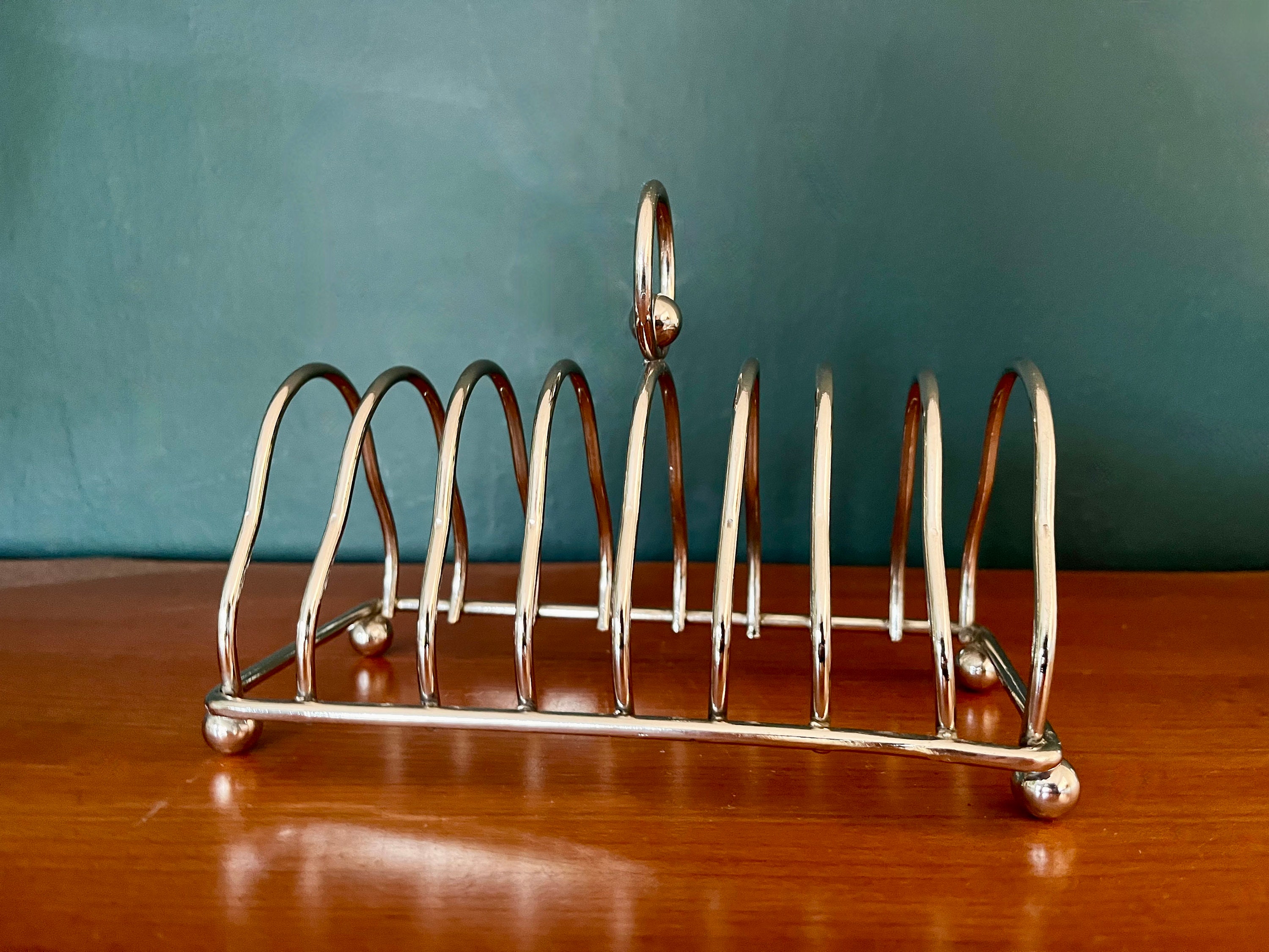 Silver Plated ENGLISH TOAST RACK Art Deco Vintage Circa 1920 - Etsy