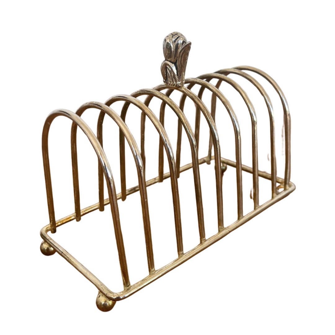 Silver Plated Victorian ENGLISH TOAST RACK, Circa 1890 - Etsy