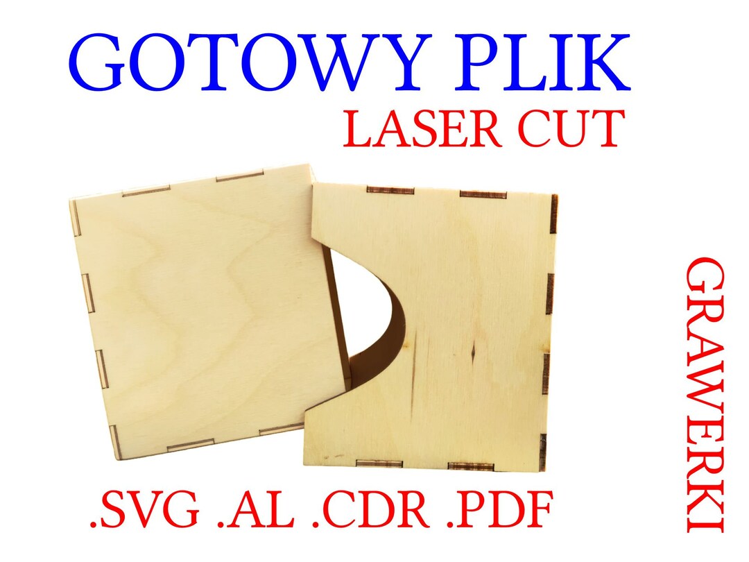 FILE Card Box 3mm 10x9x8 Cm Cdr Pdf Svg Al - Etsy