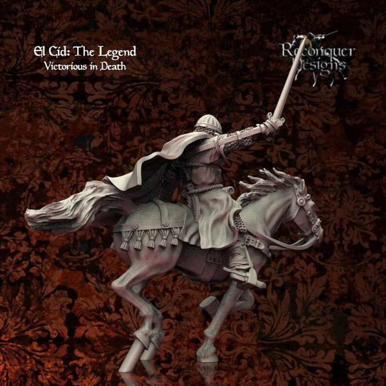 Rodrigo Diaz, El Cid: the Legend. 28 Mm, 32mm, 40mm, 54mm, and 75mm ...