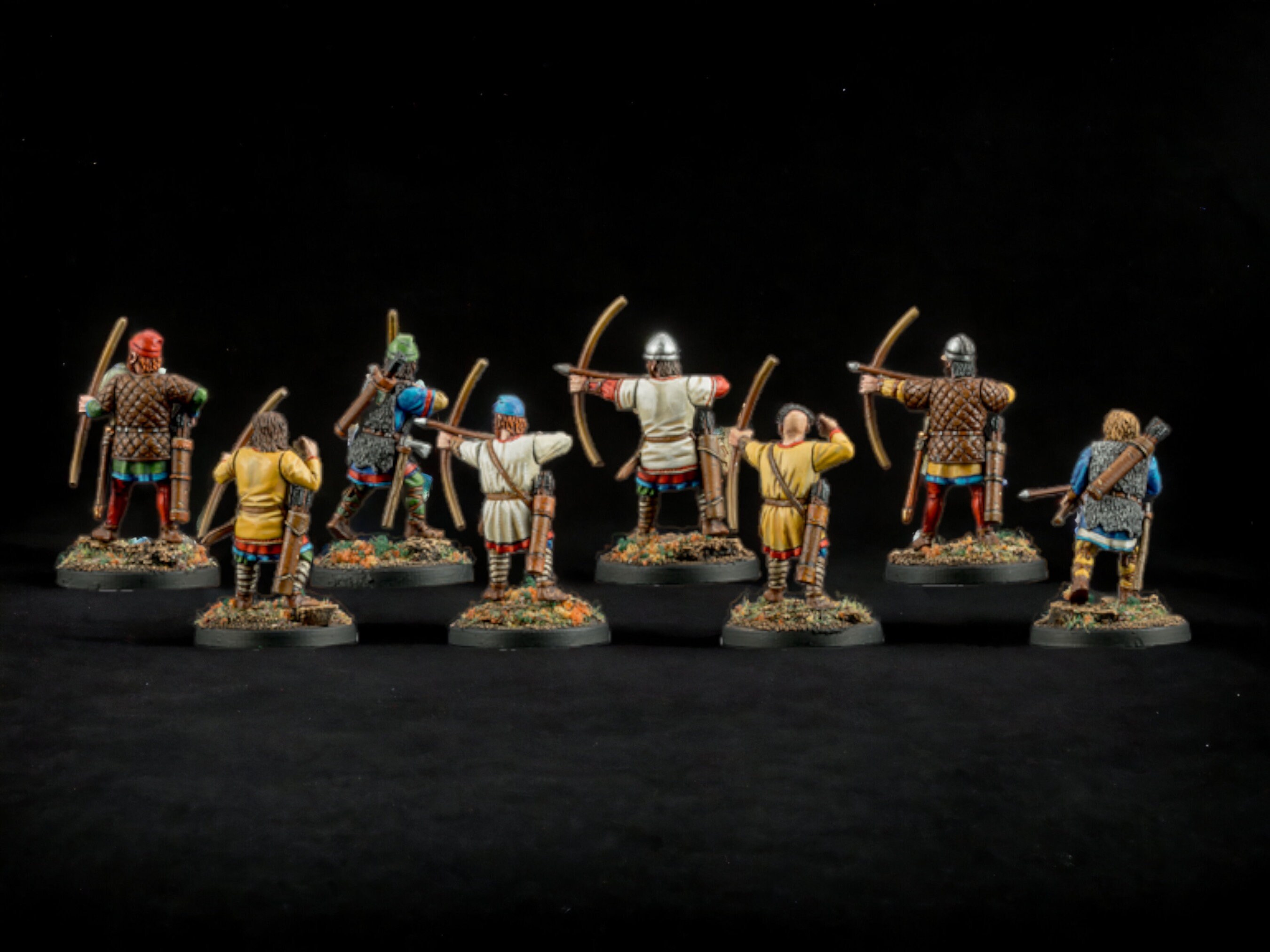 Set of 8 Vikings. 28 Mm Miniatures Set 8 - Etsy