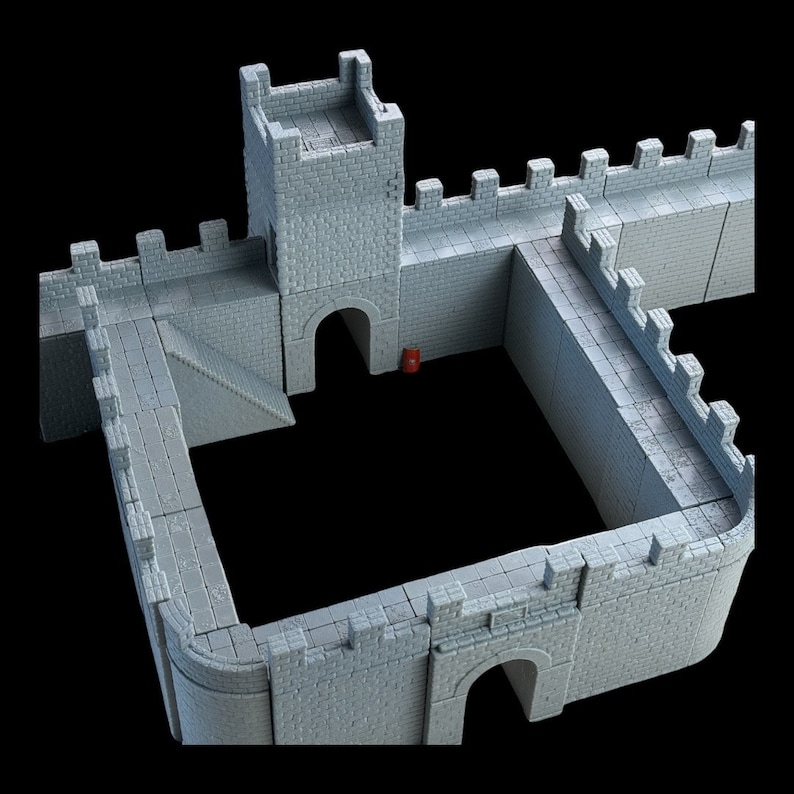 Roman Milecastle / Fort - End of Empire Modular Castle. 28 Mm Scale ...