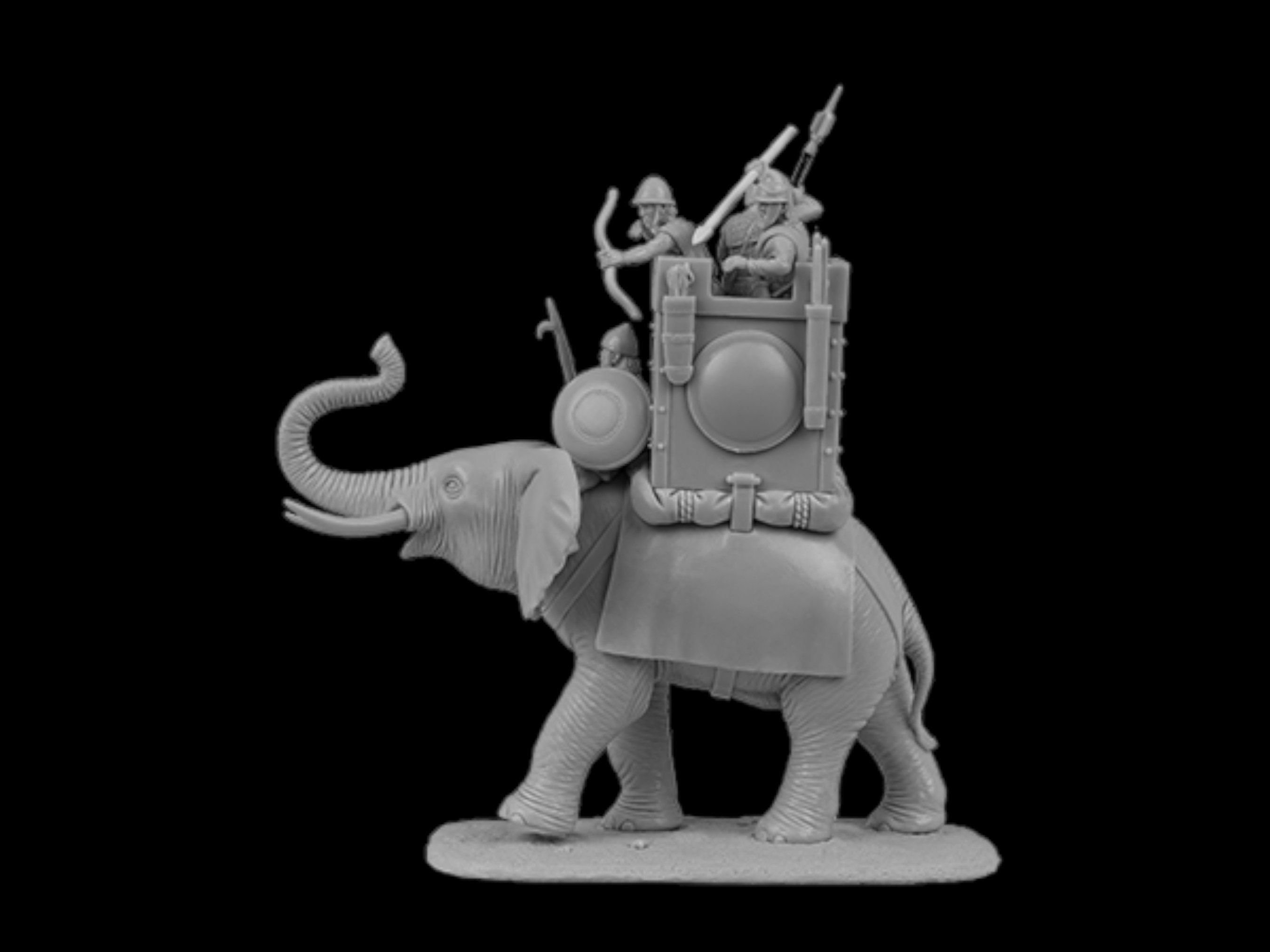 Carthaginian War Elephant. 28 Mm Miniatures - Etsy