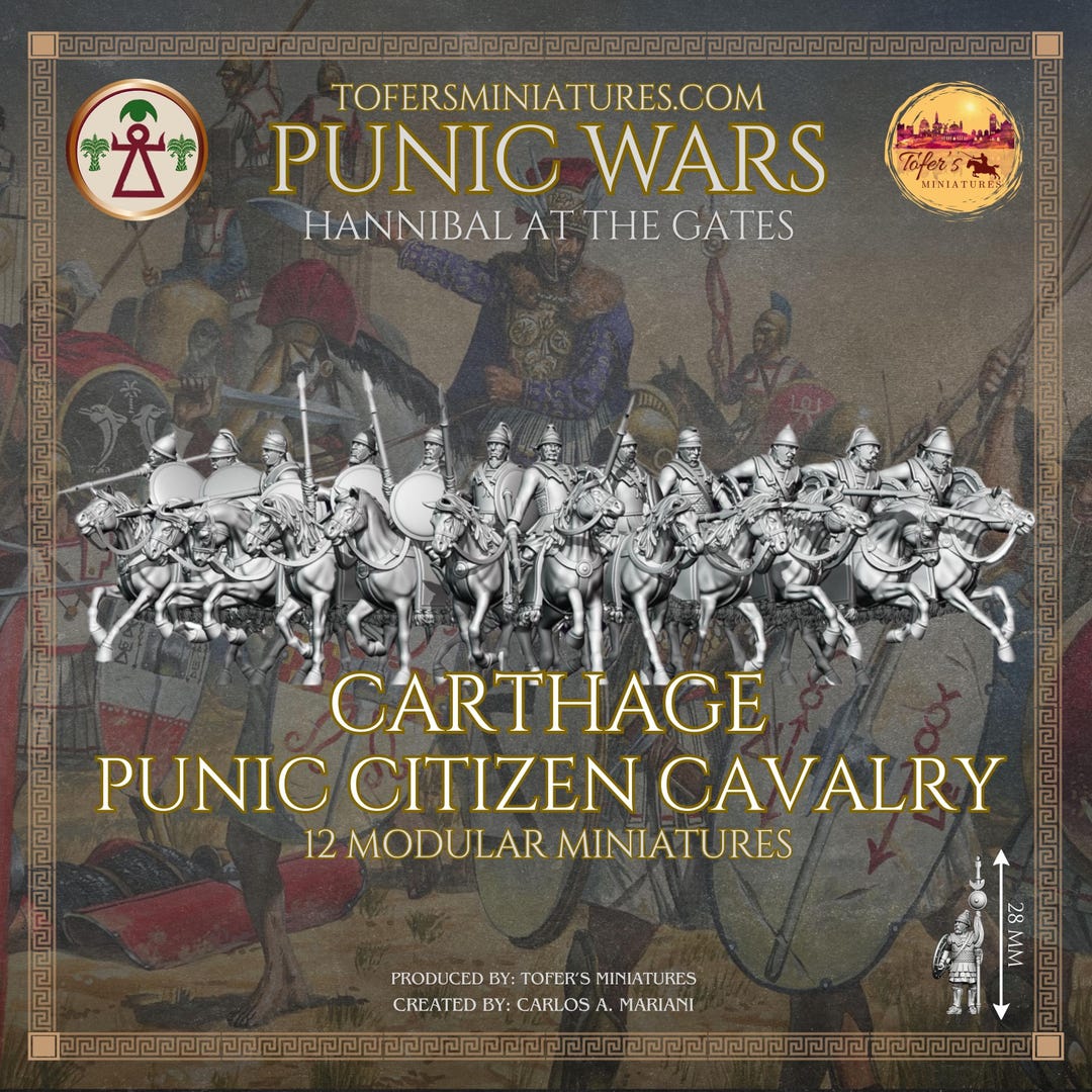 Punic Citizen Cavalry. Carthage. Punic Wars: Hannibal at the Gates. 28 ...