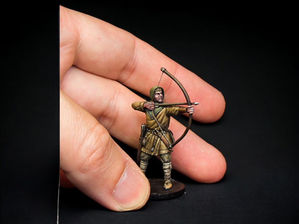 Set of 6 the Anglo-saxons. 40 Mm Miniatures - Etsy