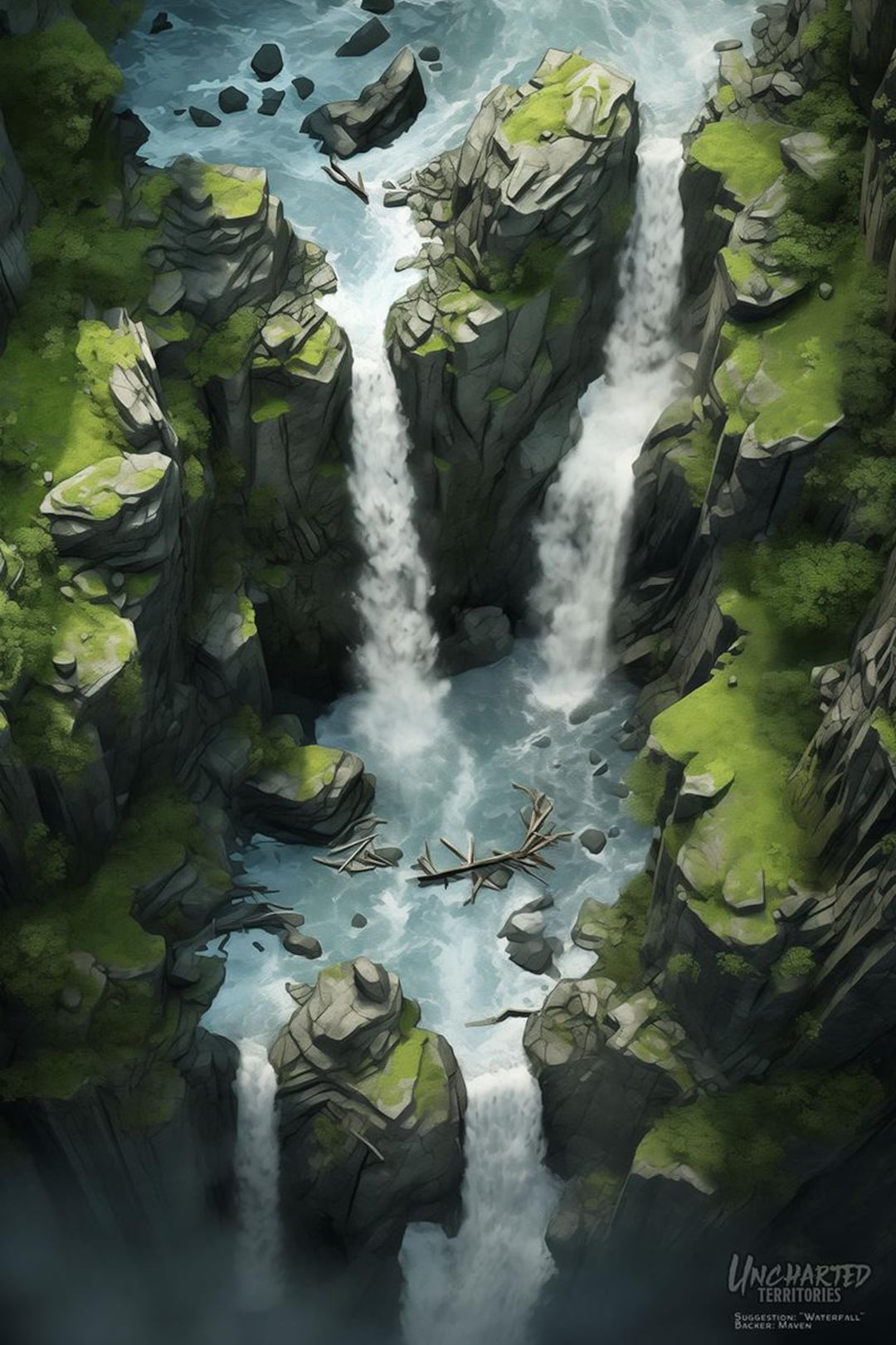 The Roaring Mists Battle Maps for TTRPG, D&d,5e,roll20, Fantasy Grounds ...