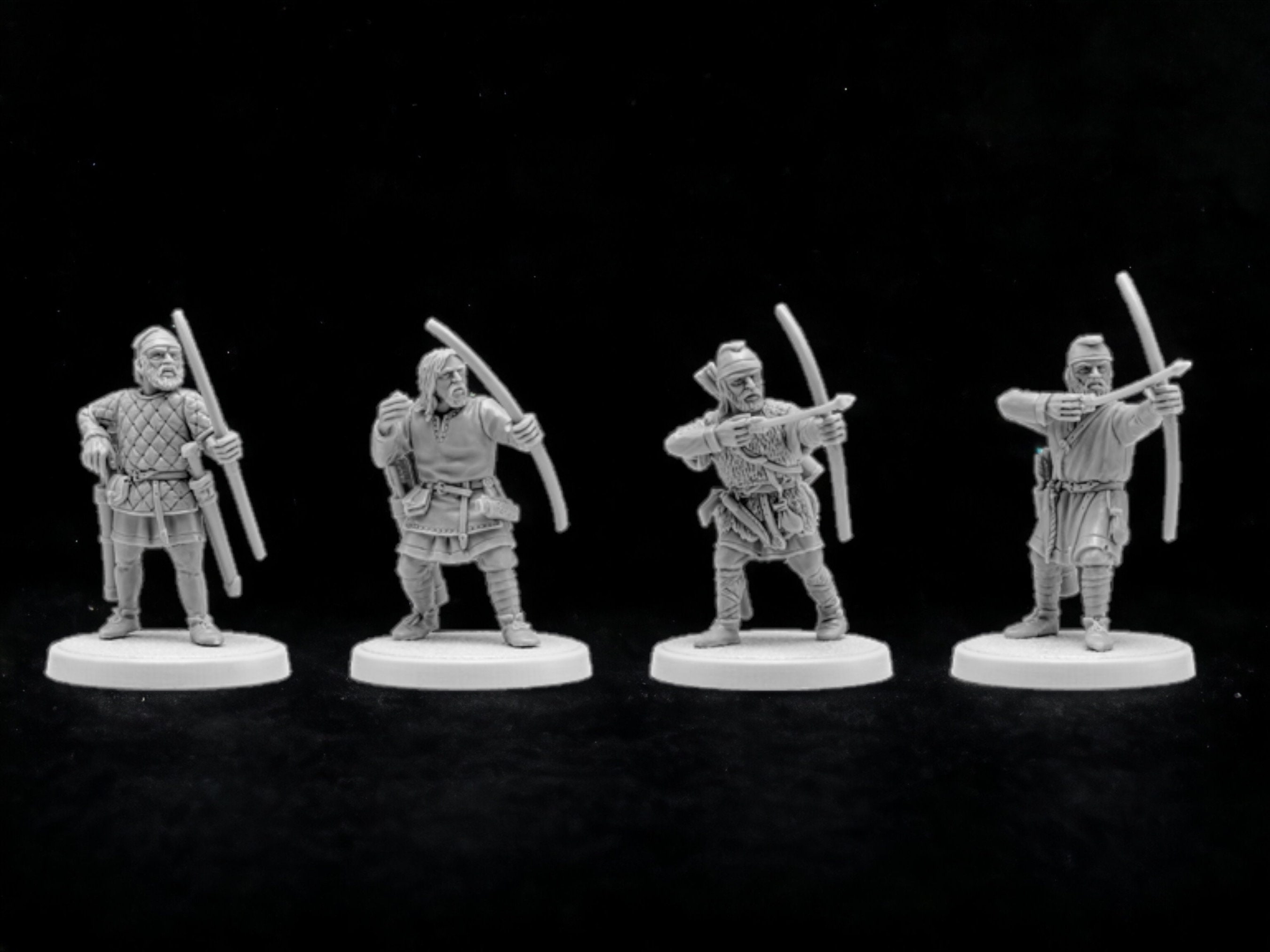 Set of 8 Vikings. 28 Mm Miniatures Set 8 - Etsy