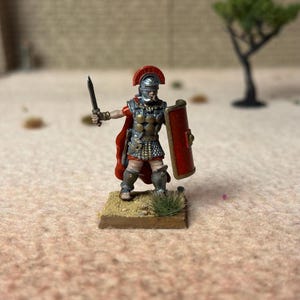 PAINTED Roman Empire Command Group Modular Miniatures. 28 Mm Miniatures ...