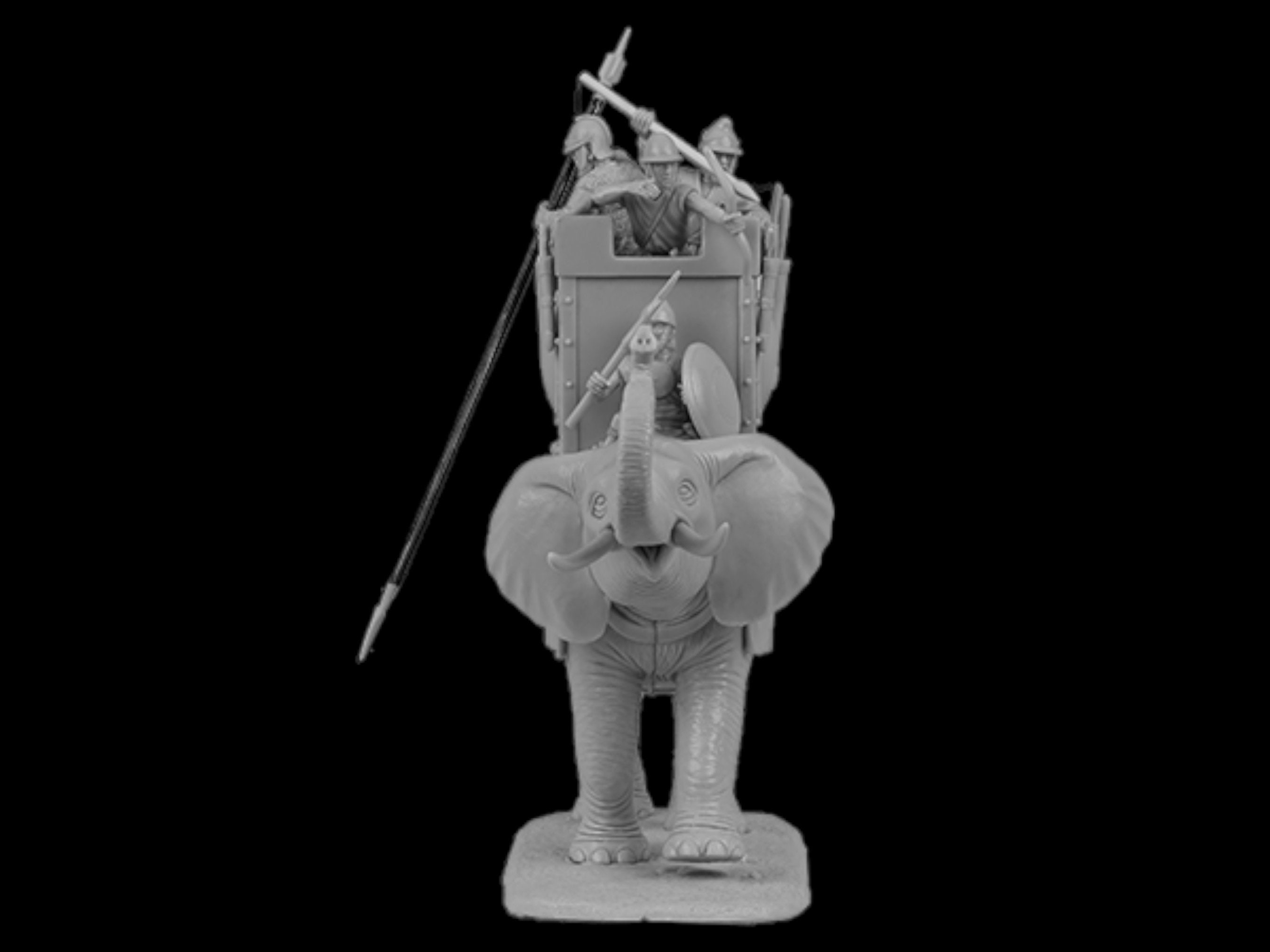 Carthaginian War Elephant. 28 Mm Miniatures - Etsy