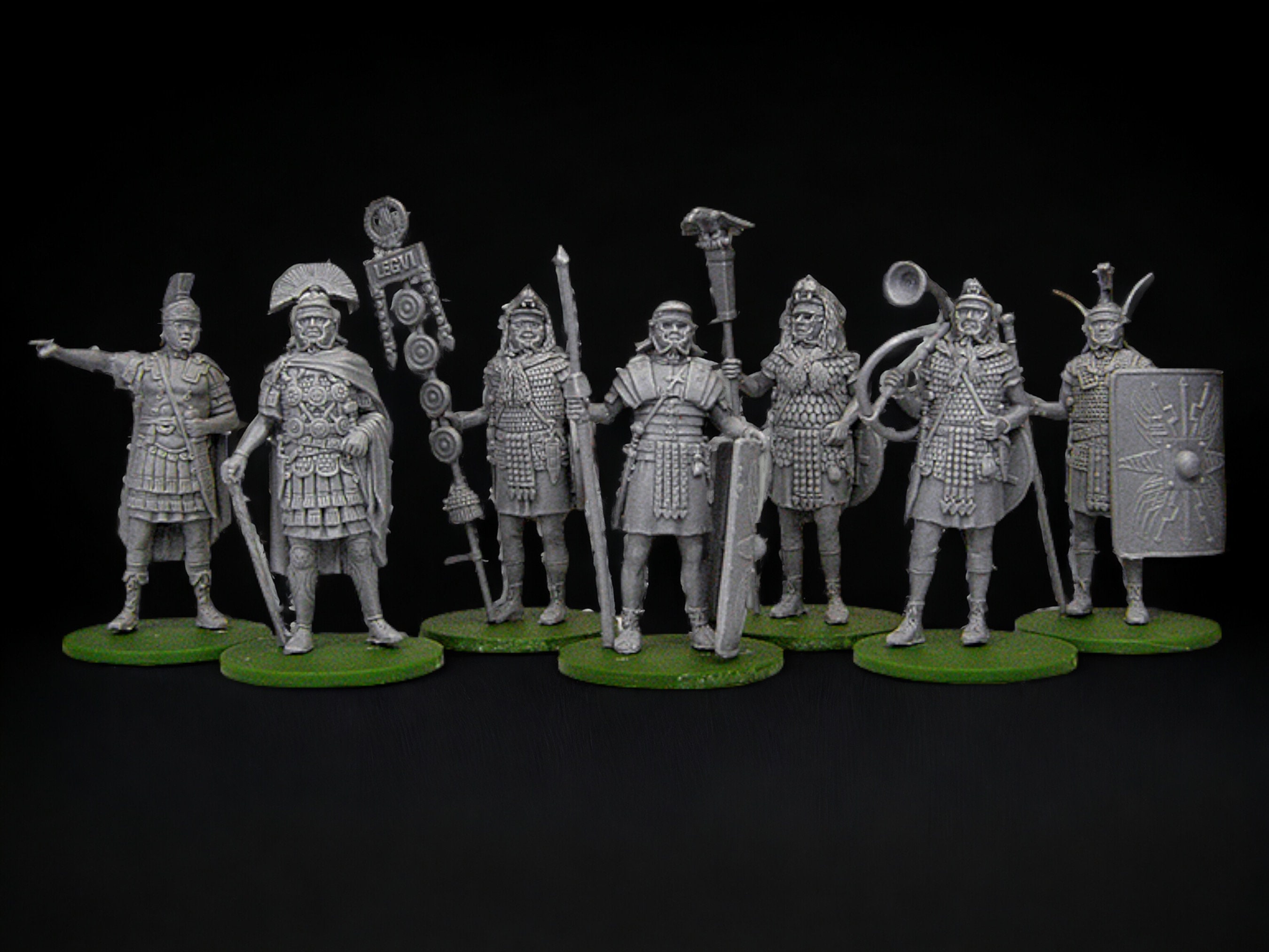 Set of 7 Roman Legion. 40 Mm Miniatures - Etsy