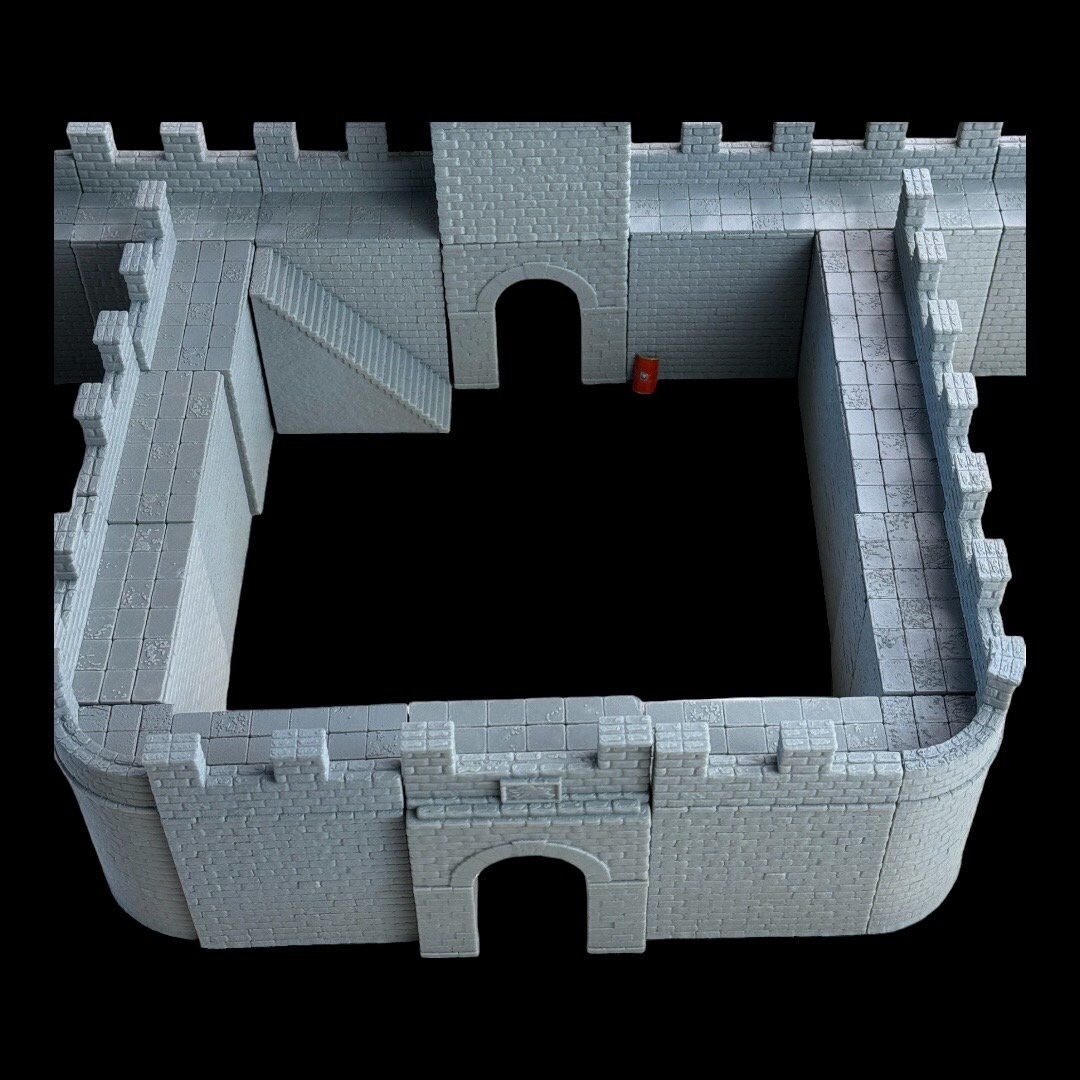 Roman Milecastle / Fort - End of Empire Modular Castle. 28 Mm Scale ...