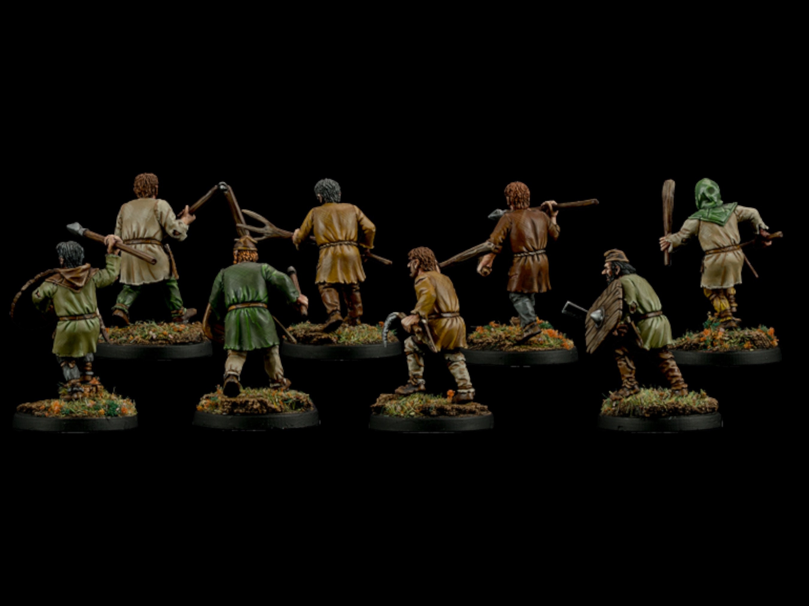 Set of 8 the Anglo-saxons 5: Geburs. 28 Mm Miniatures - Etsy