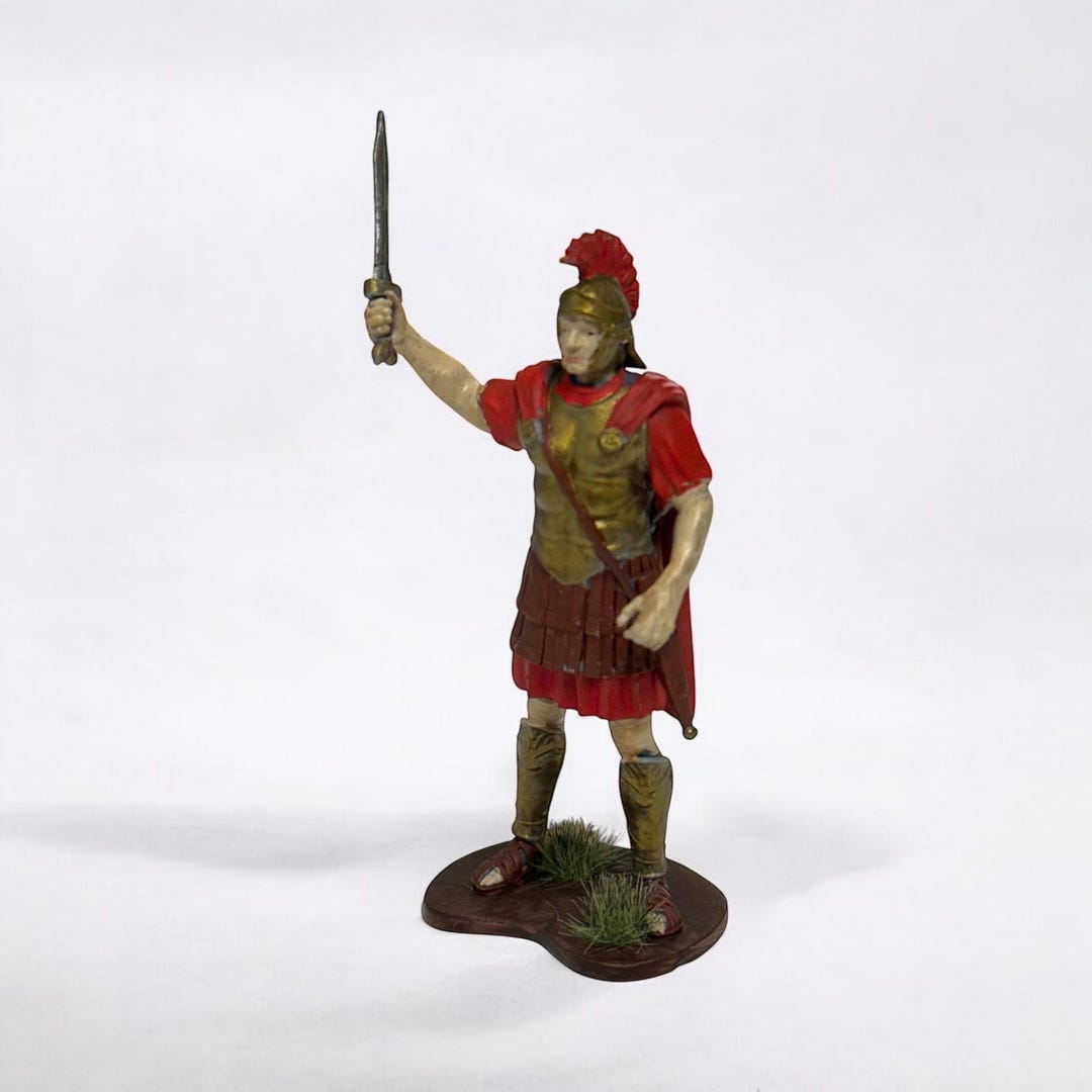PAINTED Roman Centurion With Gladius. Miniature | 75 Mm Miniatures | Home Decoratio | Gift | - Etsy