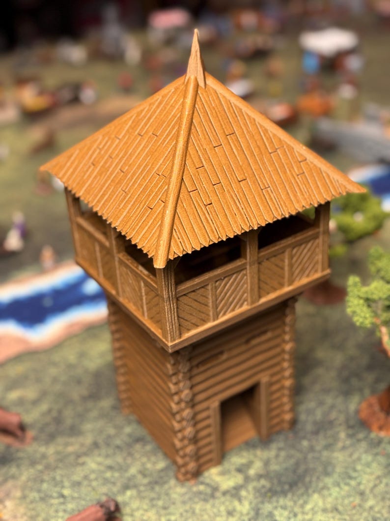 Dice Medieval Tower. Vikings / Rus Tower Perfect for Historical ...
