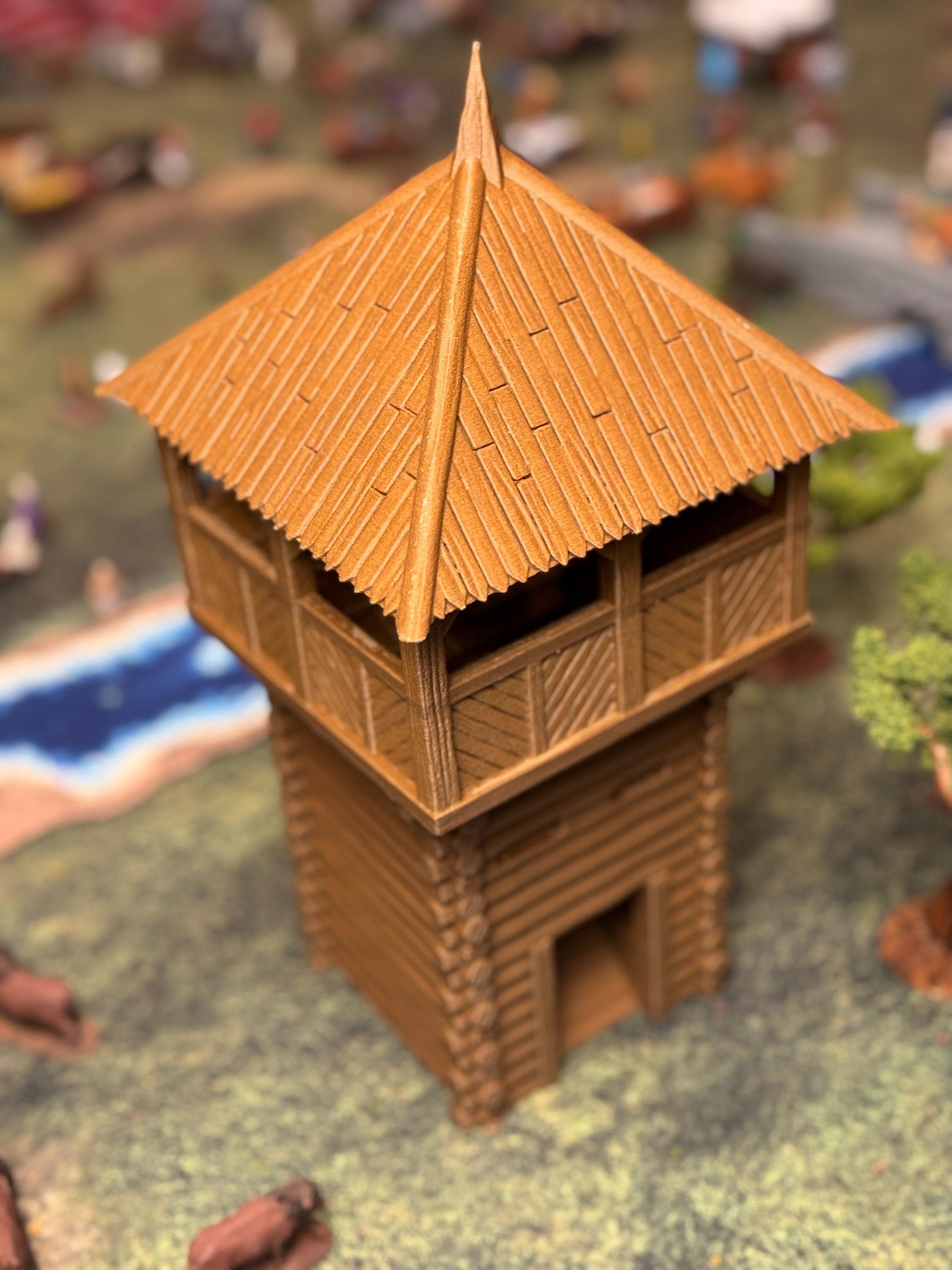 Dice Medieval Tower. Vikings / Rus Tower Perfect for Historical ...