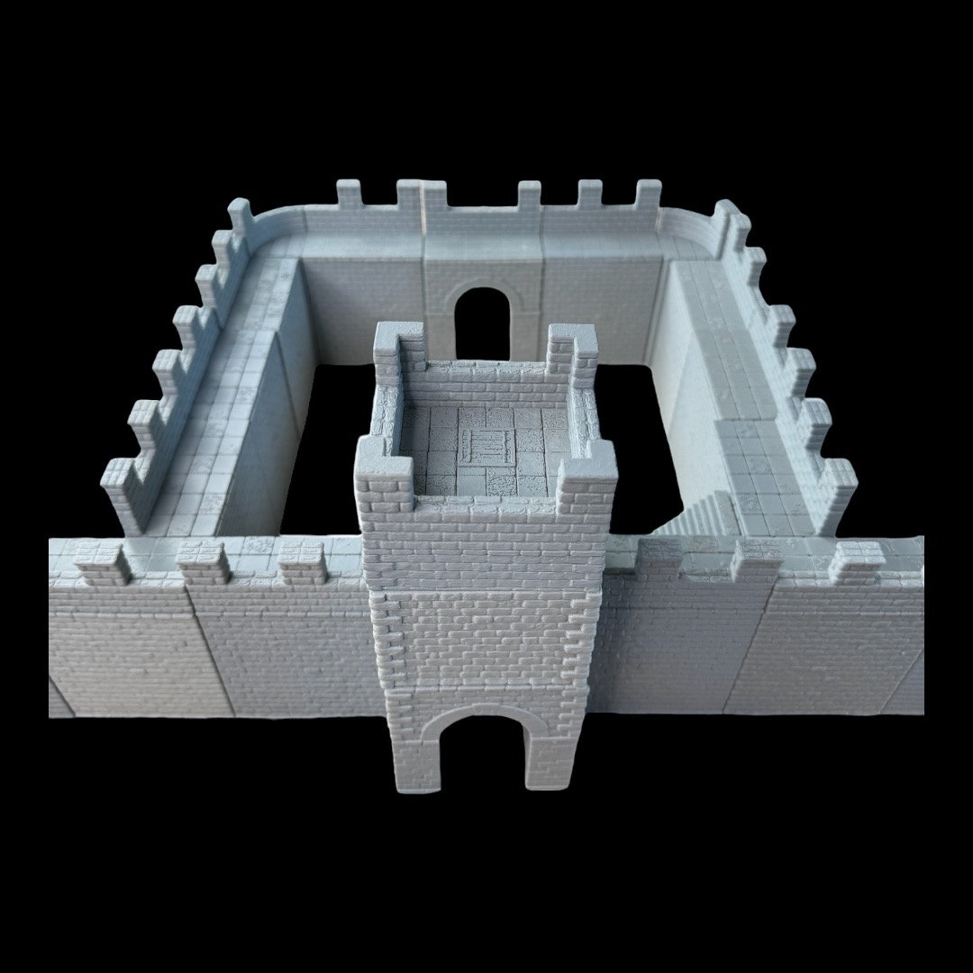 Roman Milecastle / Fort - End of Empire Modular Castle. 28 Mm Scale ...