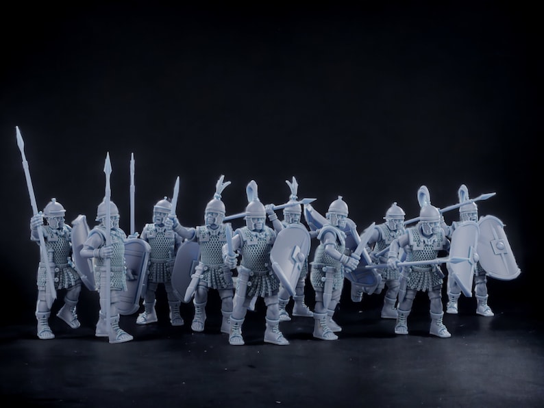 Roman Legionaries of the Republic Modular Miniatures. 28 Mm Miniatures ...
