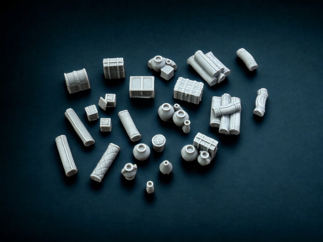 Bazaar Accessories, Terrain Scenery for Tabletop 28mm Miniatures ...