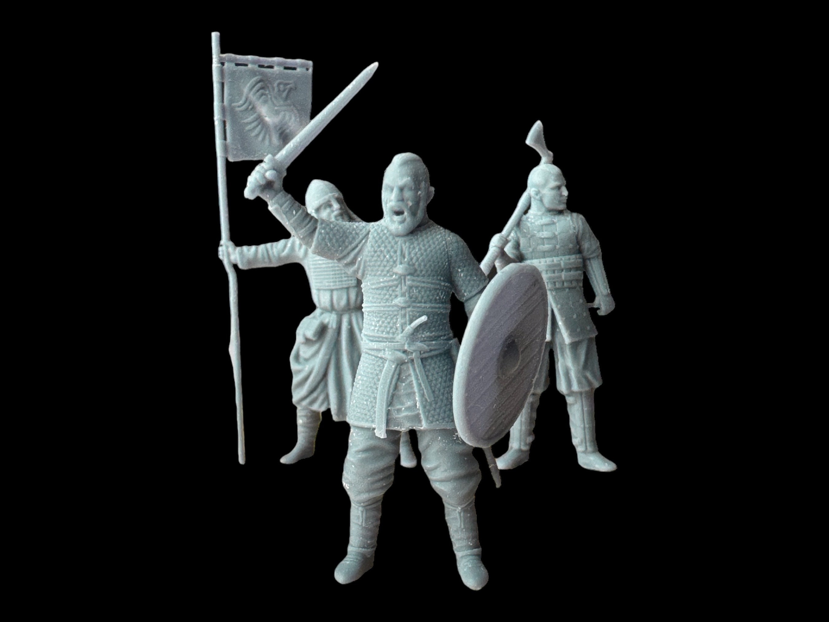 Set of 8 Vikings. 28 Mm Miniatures - Etsy