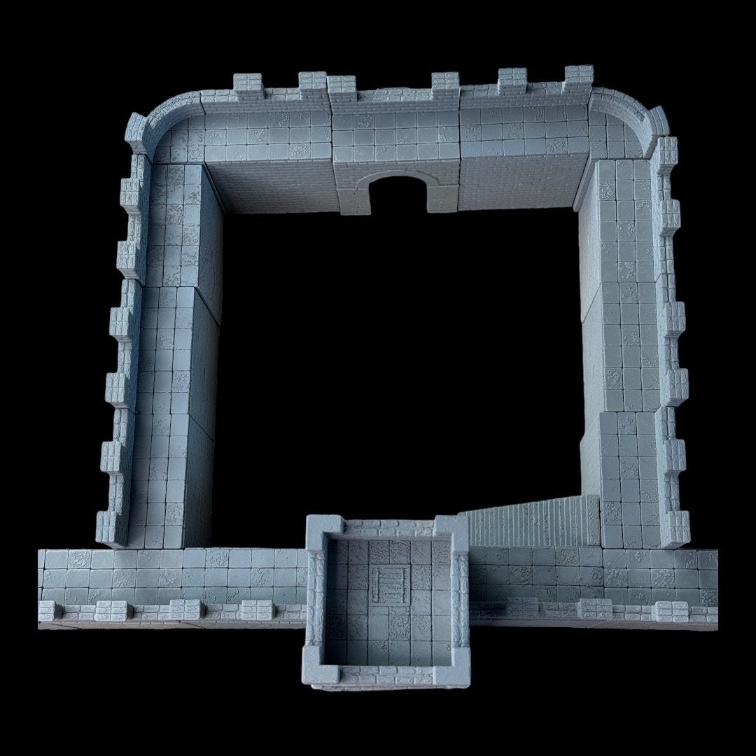 Roman Milecastle / Fort End of Empire Modular Castle. 28 Mm Scale ...