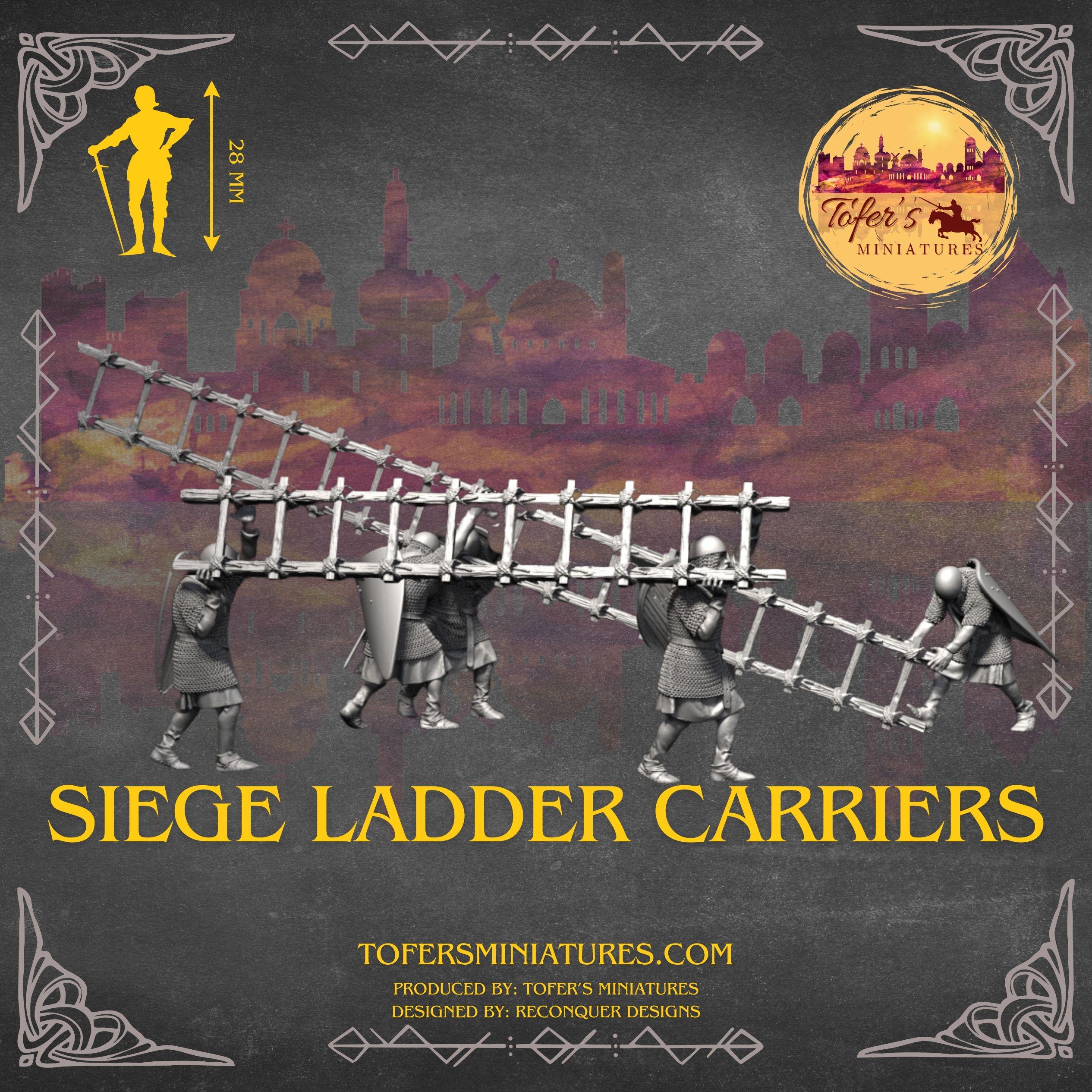 Siege Ladder Carriers. 28 Mm - Etsy