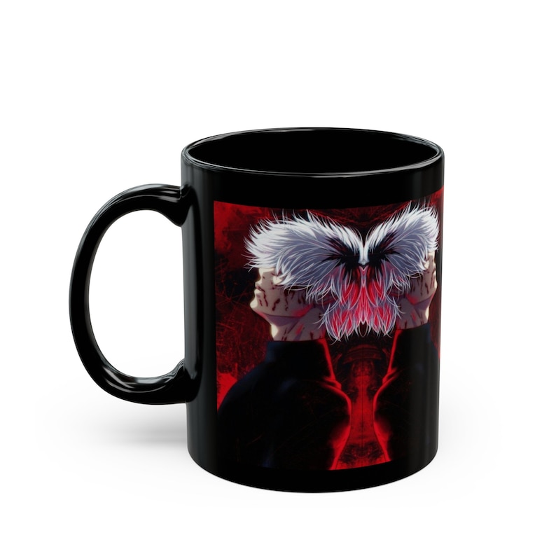 Anime Gifts, Anime Mug, Tokyo Ghoul, Kaneki, Black Mug, Anime Mug Gifts ...