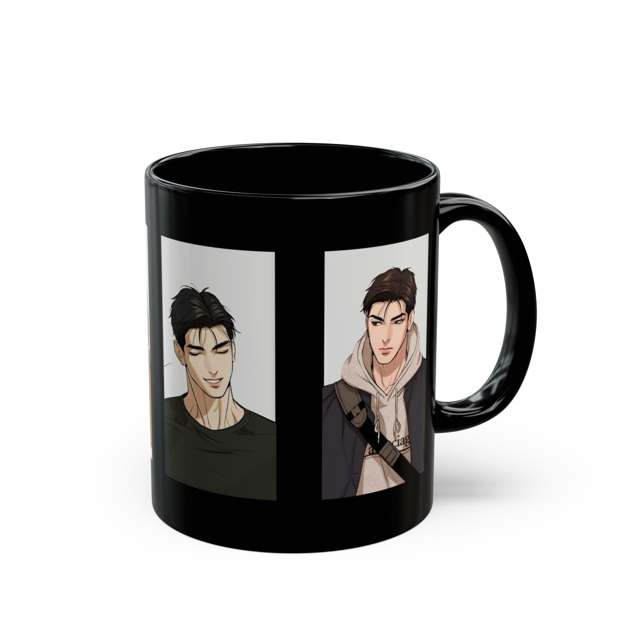 Jinx, Manga Mug, Kim Dan, Joo Jaekyung, Black Mug, Chibi - Etsy