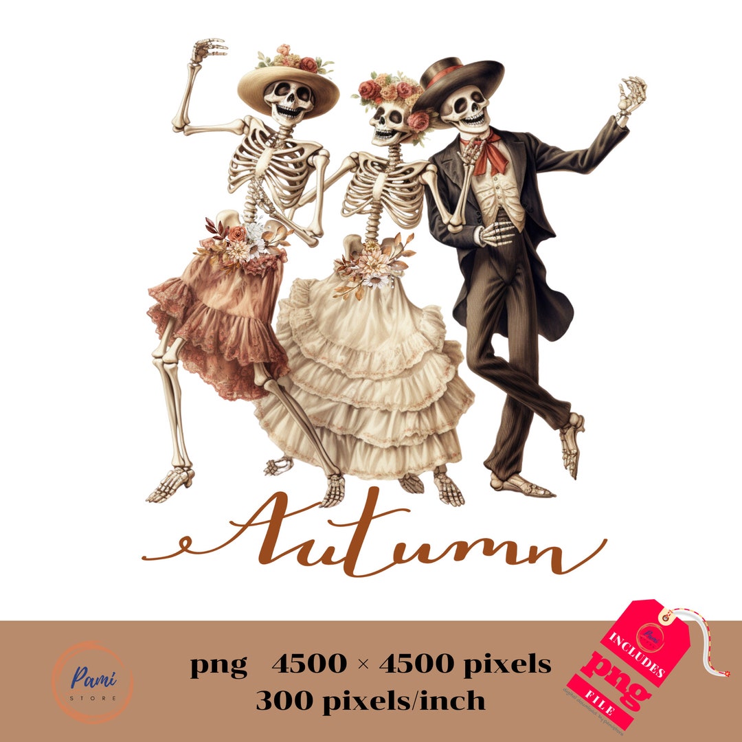 Dancing Skeleton Png, Vintage Skeleton Illustrations, Halloween Party ...
