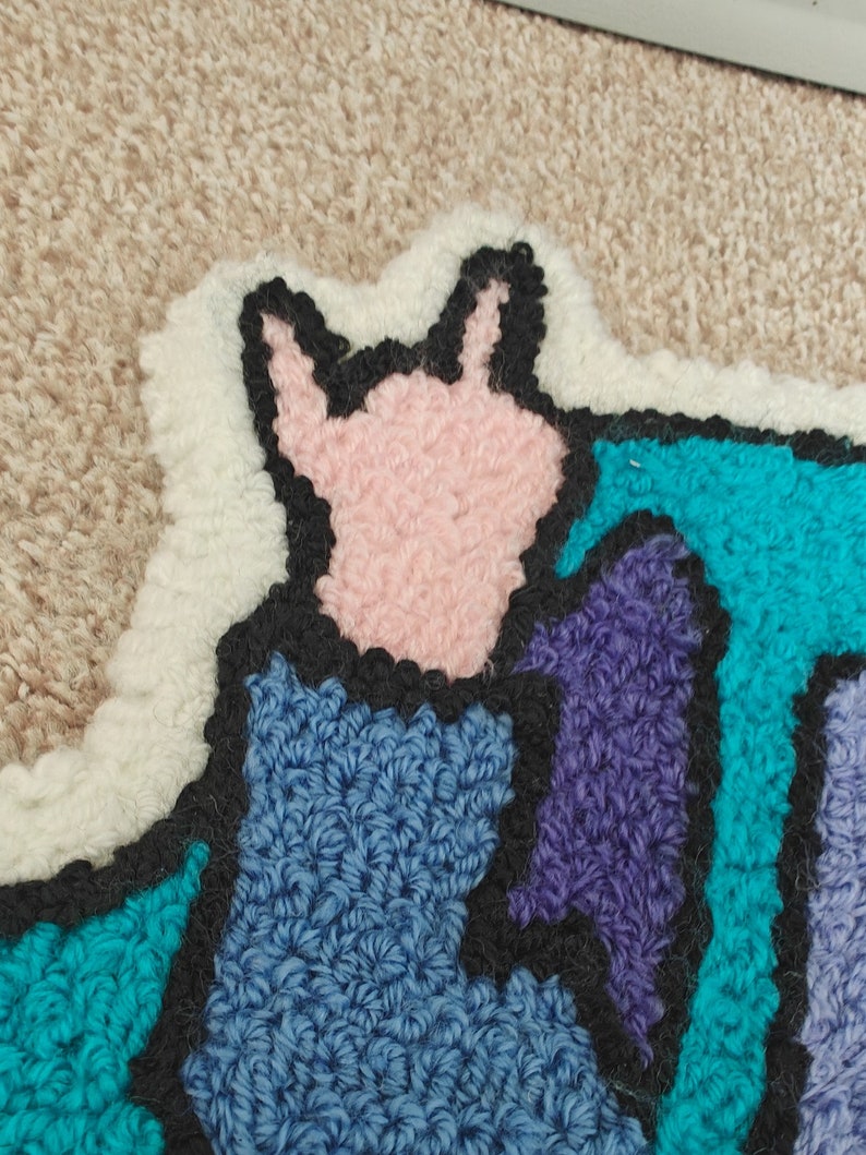 JUICE WRLD 999 RUG Goodbye and Good Riddance Custom Tufted Hip Hop Rug ...