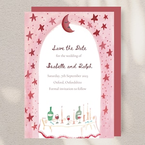 Save the Date Template Wedding Stationery, Digital Download, Romantic ...