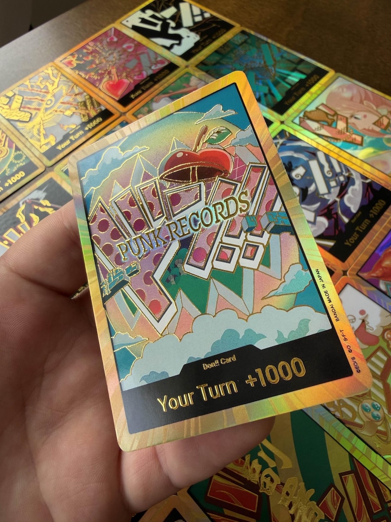 Ultimate One Piece GOLD Don!! 30-set Collection Custom Proxies TEXTURED ...