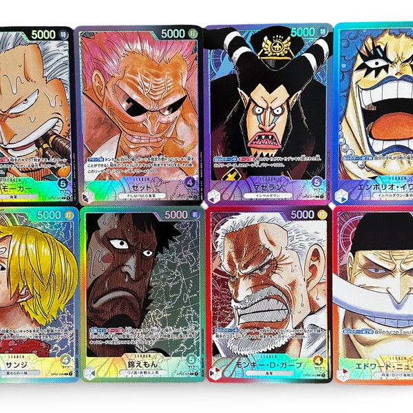 One Piece Custom Proxy Cards - Etsy