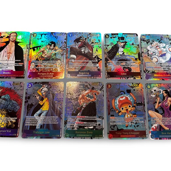 One Piece Proxy Cards - Etsy