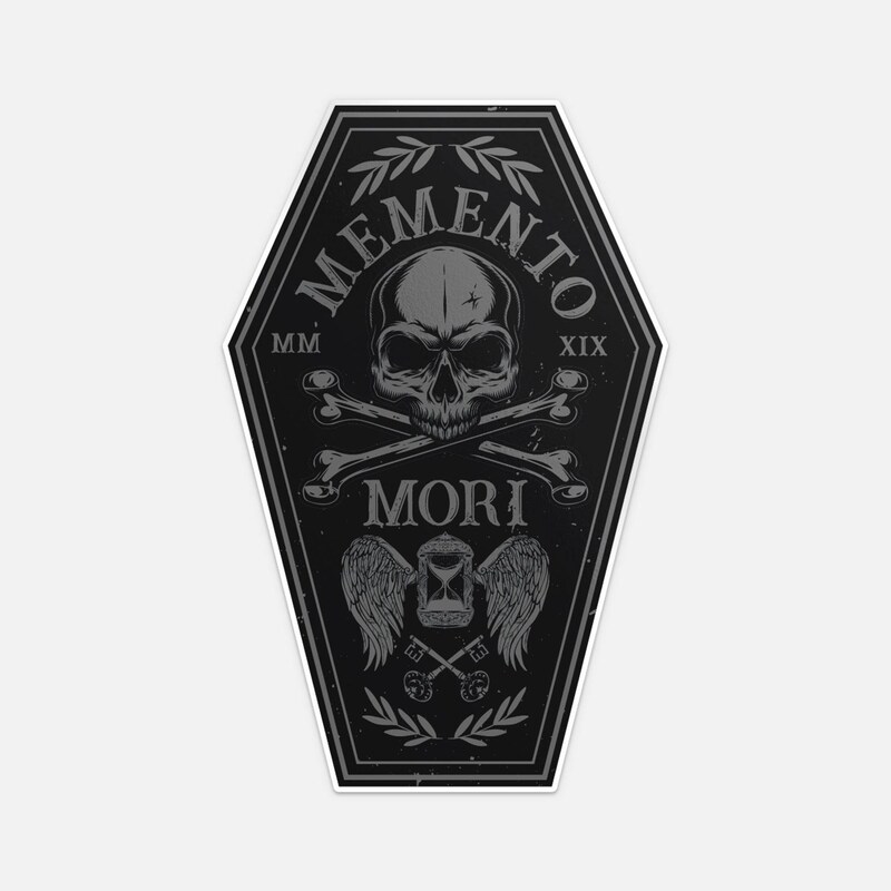 Memento Mori Stickers - Etsy