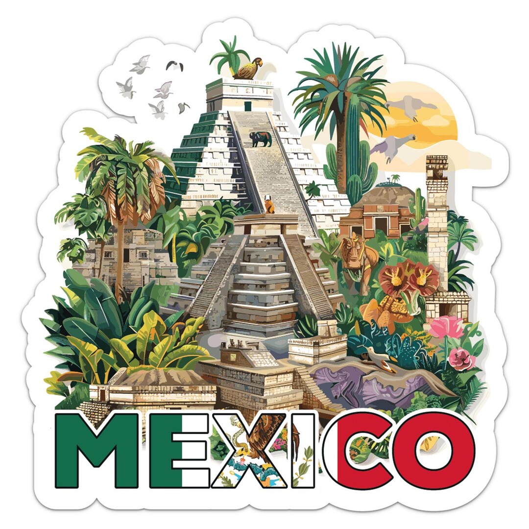 Mexico Car Bumper Sticker Decal - Etsy