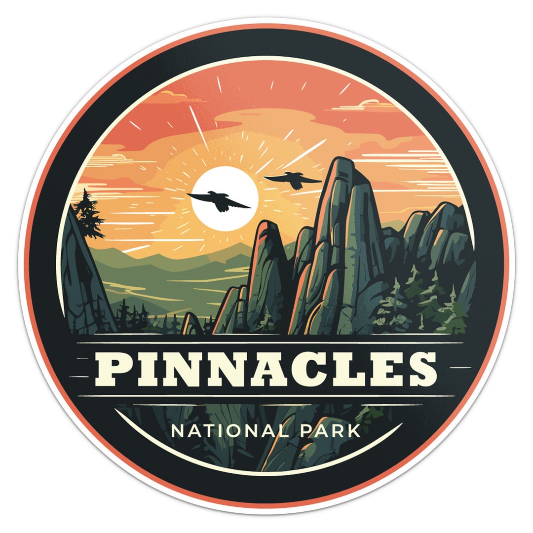 Pinnacles National Park Sticker Car Bumper Decal - Etsy