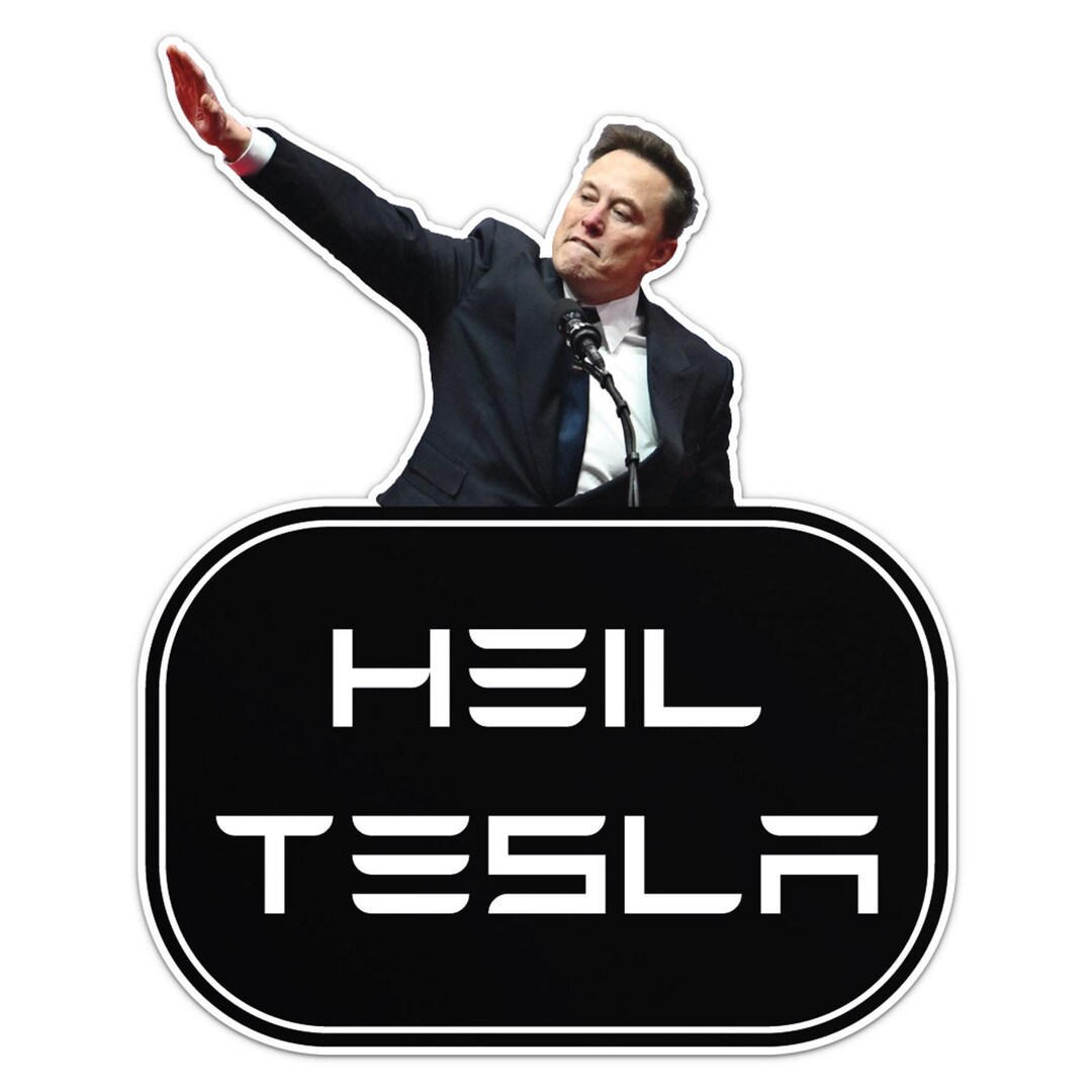 Anti Elon Dark Car Sticker Vinyl Bumper Decal - Etsy