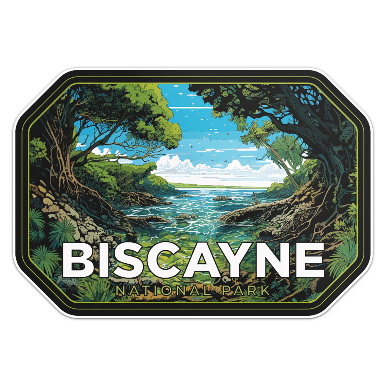 Biscayne National Park Sticker Vinyl Car Bumper - Etsy