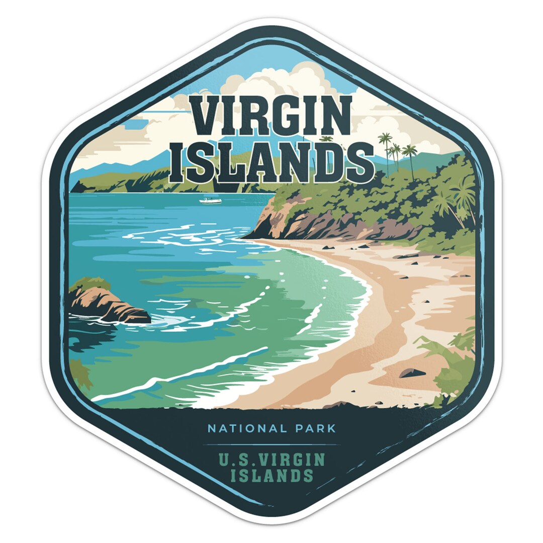 Virgin Islands National Park Sticker Car Bumper Decal - Etsy