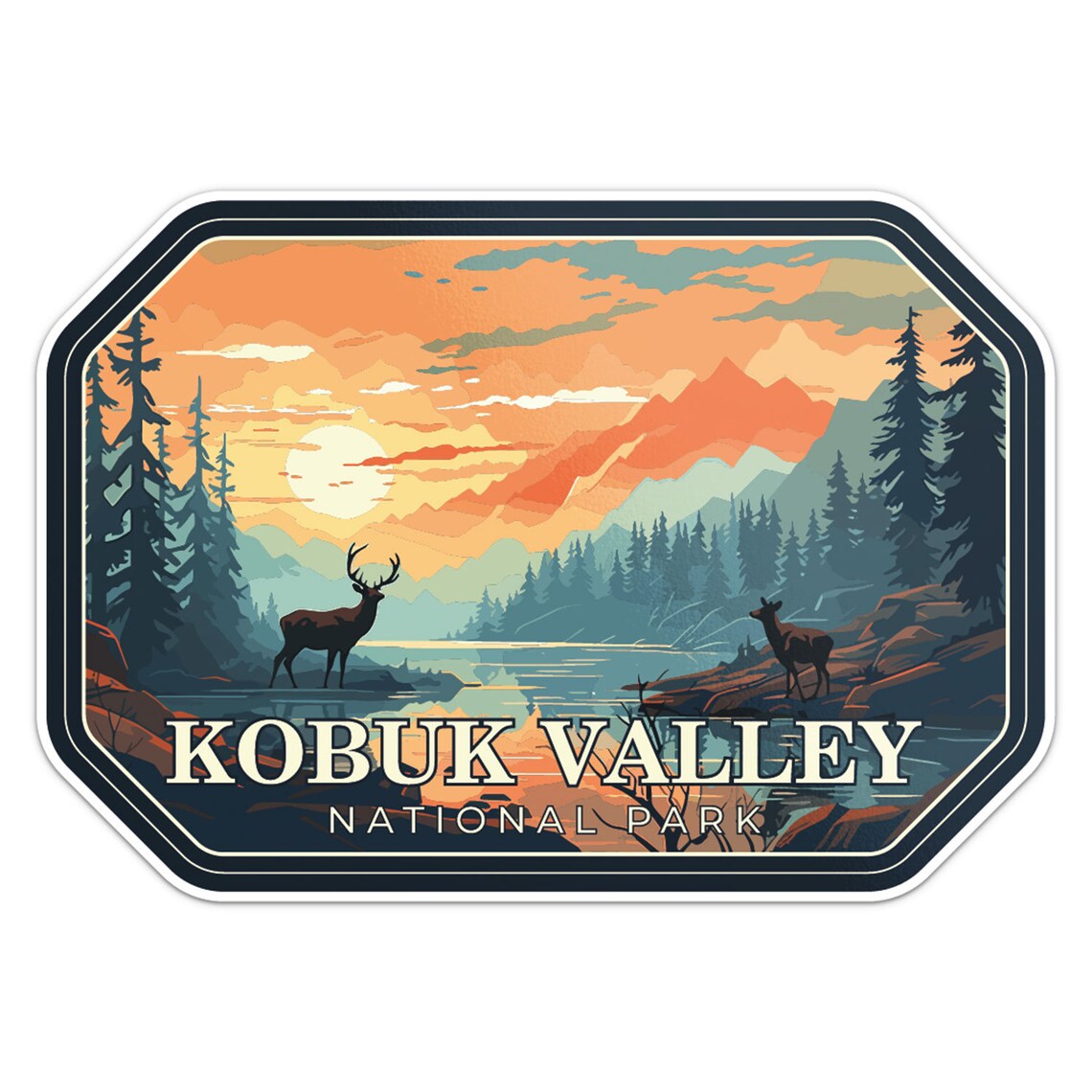 Kobuk Valley National Park Sticker Vinyl Car Bumper - Etsy