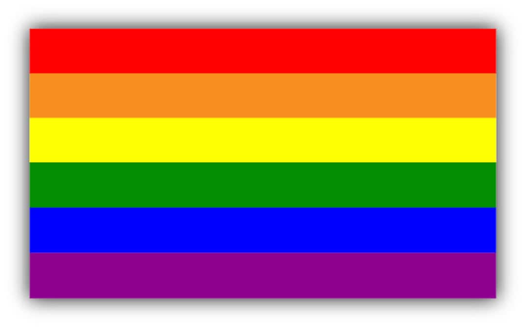 Pride Rainbow Flag Car Bumper Sticker Decal - Etsy